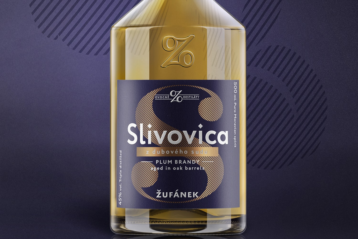 Slivovice z dubového sudu, specialita z Lihovaru Žufánek